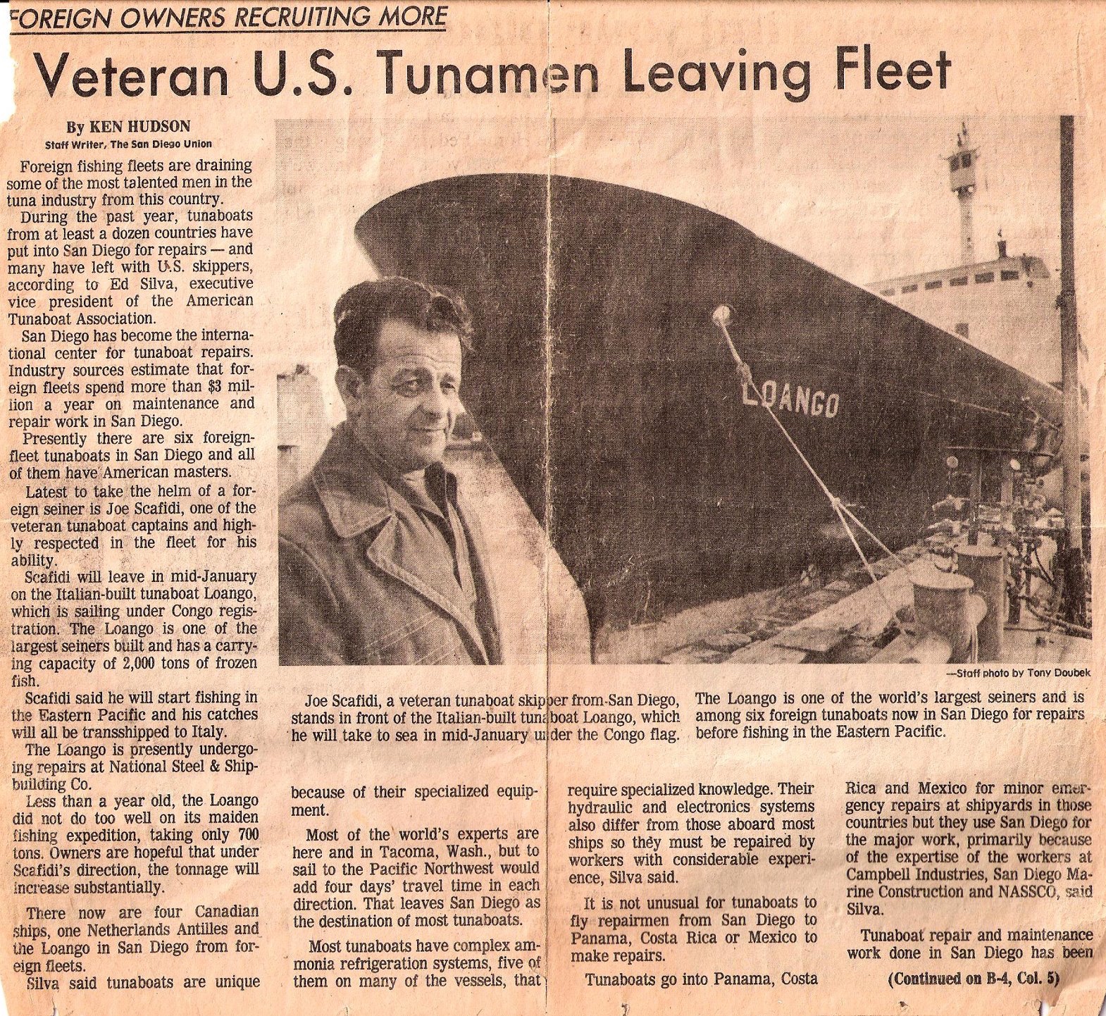 Another newspaper .. – San Diego Tuna Boats